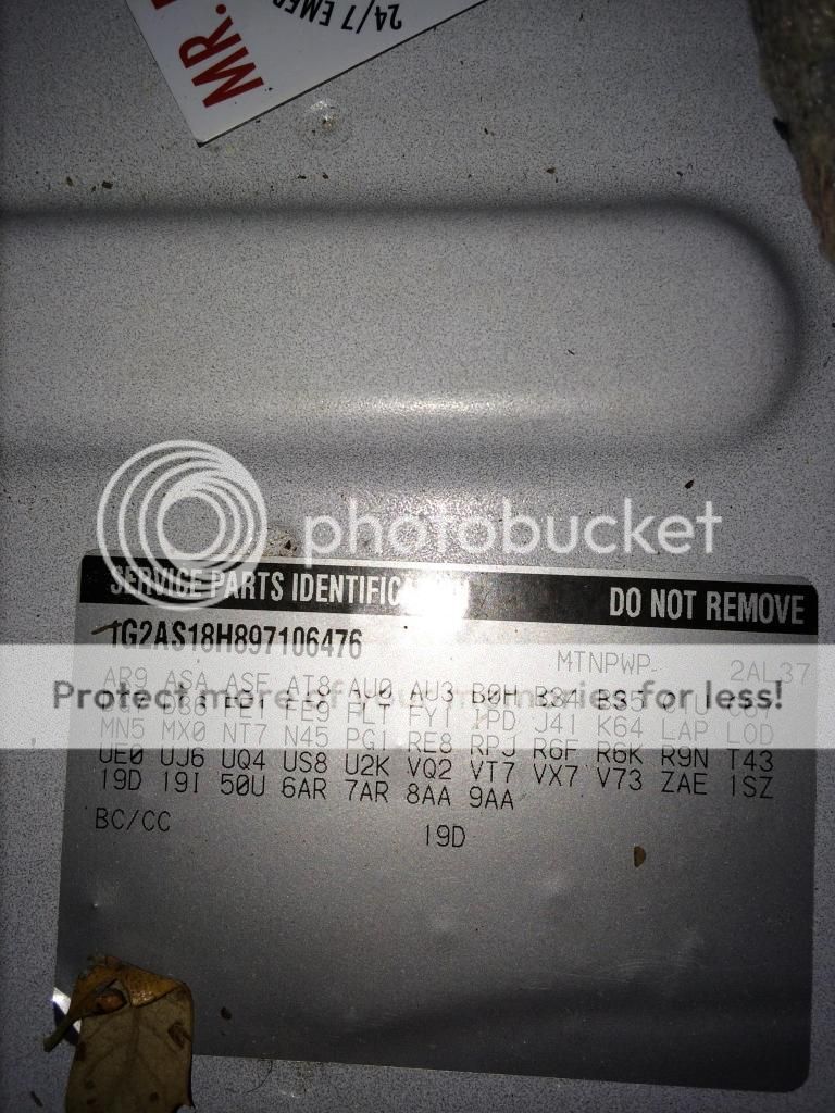 No paint code? | G5 Club